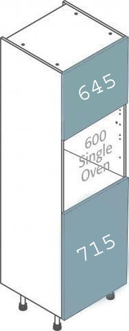 Tall Single Oven Housing Flatpack Kitchen Unit - In Stock NOW – Just ...