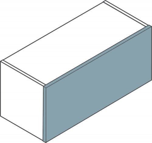 Single Flatpack Kitchen Bridging Bridge Unit - Now in Anthracite Grey ...